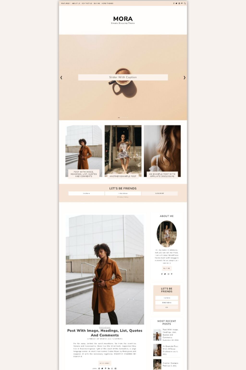 Mora Theme - ChicPixies